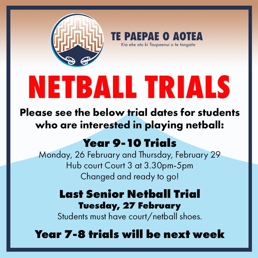 Netball | Te Paepae O Aotea